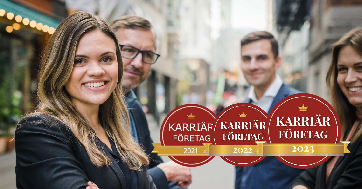 Centigo har blivit utsedd till årets Karriärföretag - tredje året i rad!